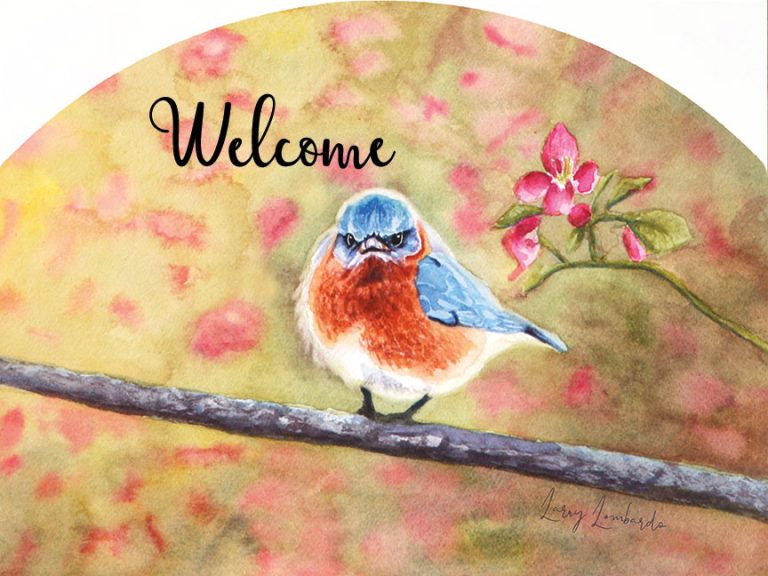 Mad Bluebird - Heritage Gallery Outdoor Art